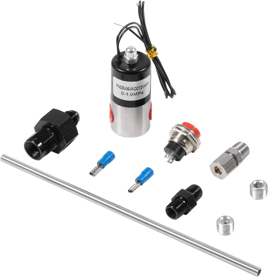 for Purging Nitrous Oxide System 16030 NOS 4AN Line Nitrous Purge Valve ...
