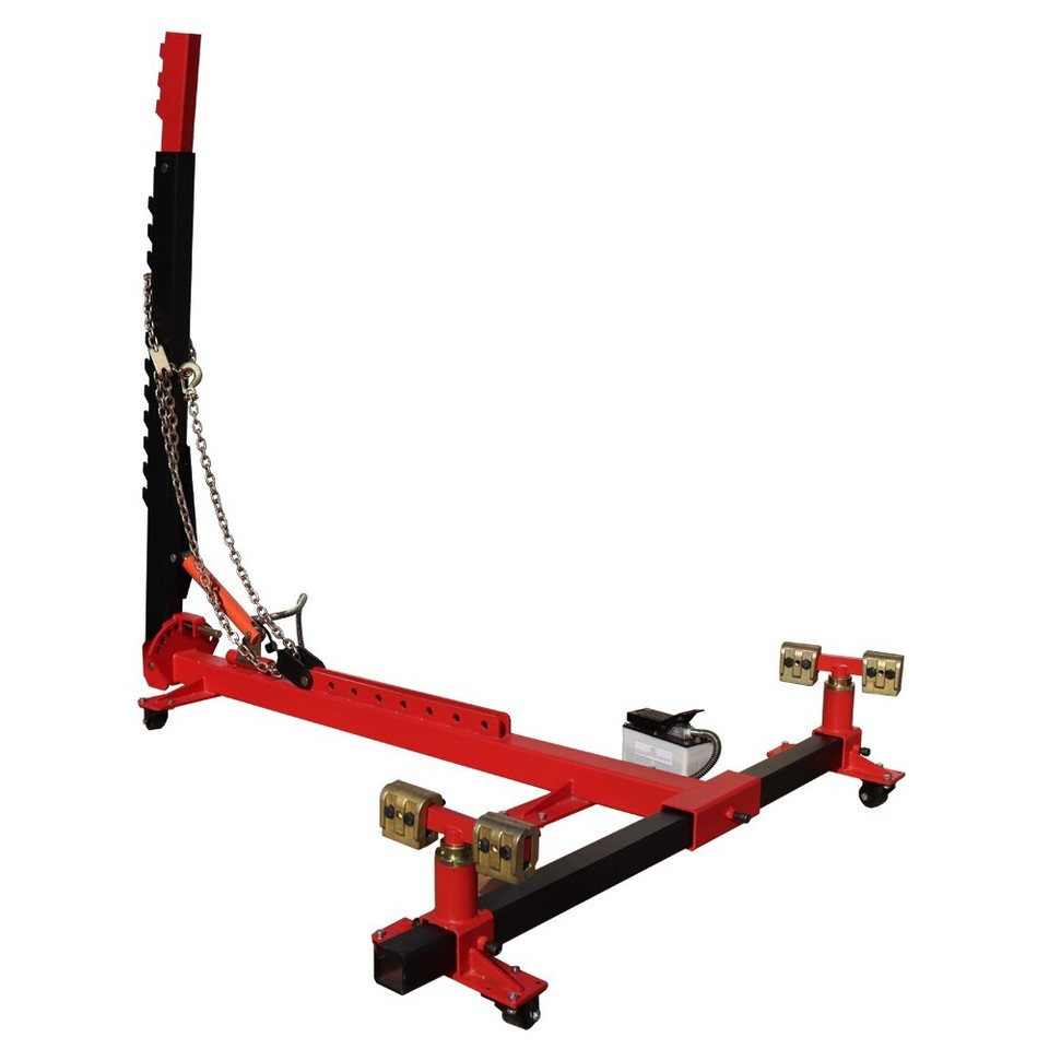 Auto Body Frame Puller Straightener Car Repair Machine 10T PSI Movable ...