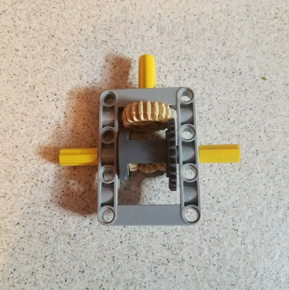 Lego Technic differential w/wo V4 motor, extension wheels drive new OEM ...