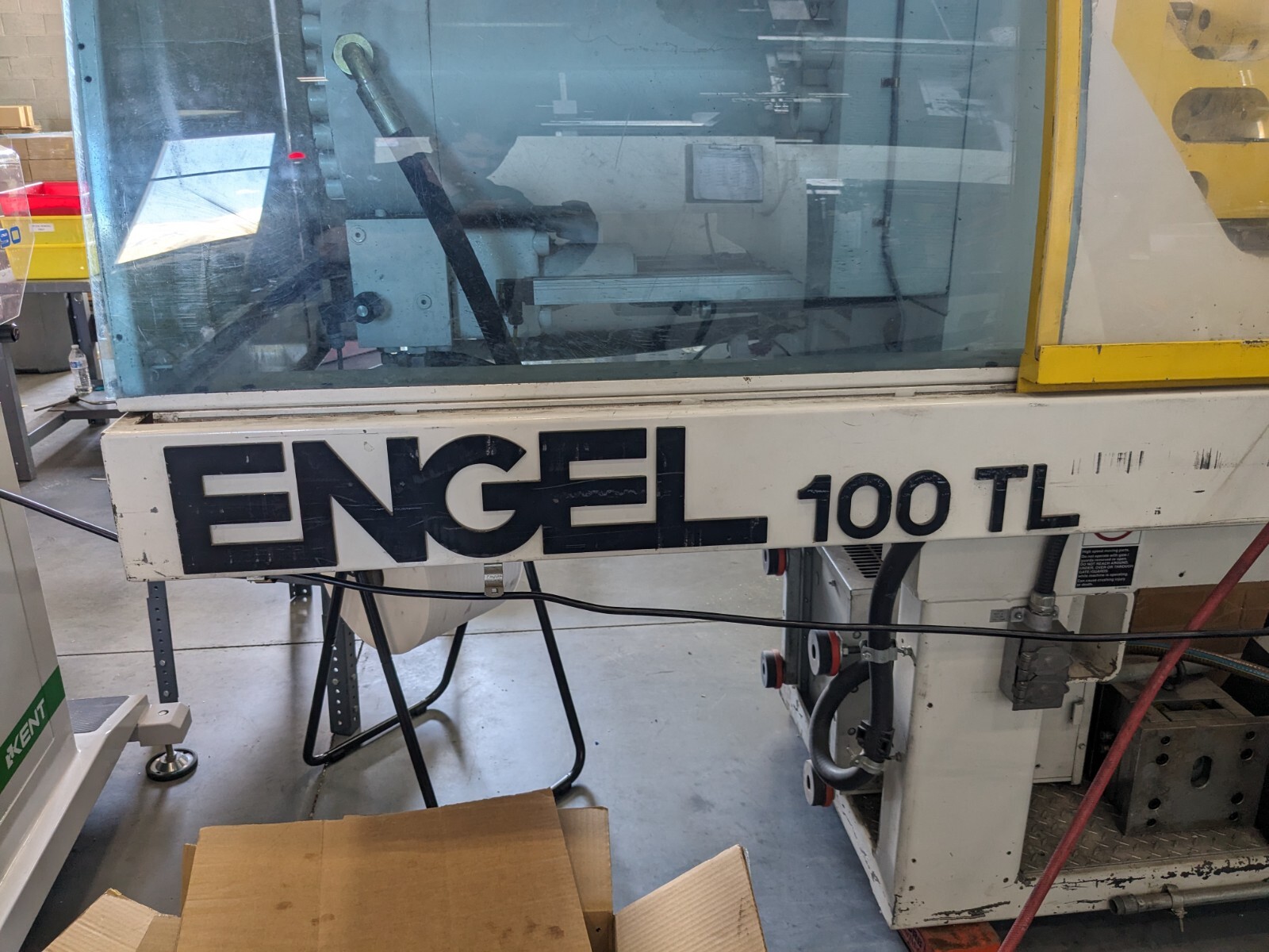 Used Engel 100TL Tiebarless 100 Ton Plastic Injection Molding Machine 3 ...
