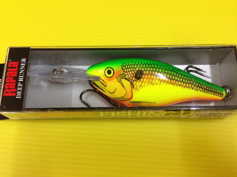 Rapala Deep Runner Risto Rap RR-9 FSD, Fire Shad Color Lure, NIB. | eBay