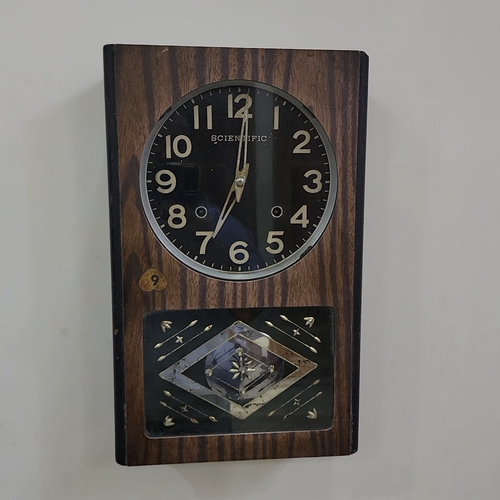 Antique Original SCIENTIFIC Collectible Clock Vintage Rare Pendulum ...