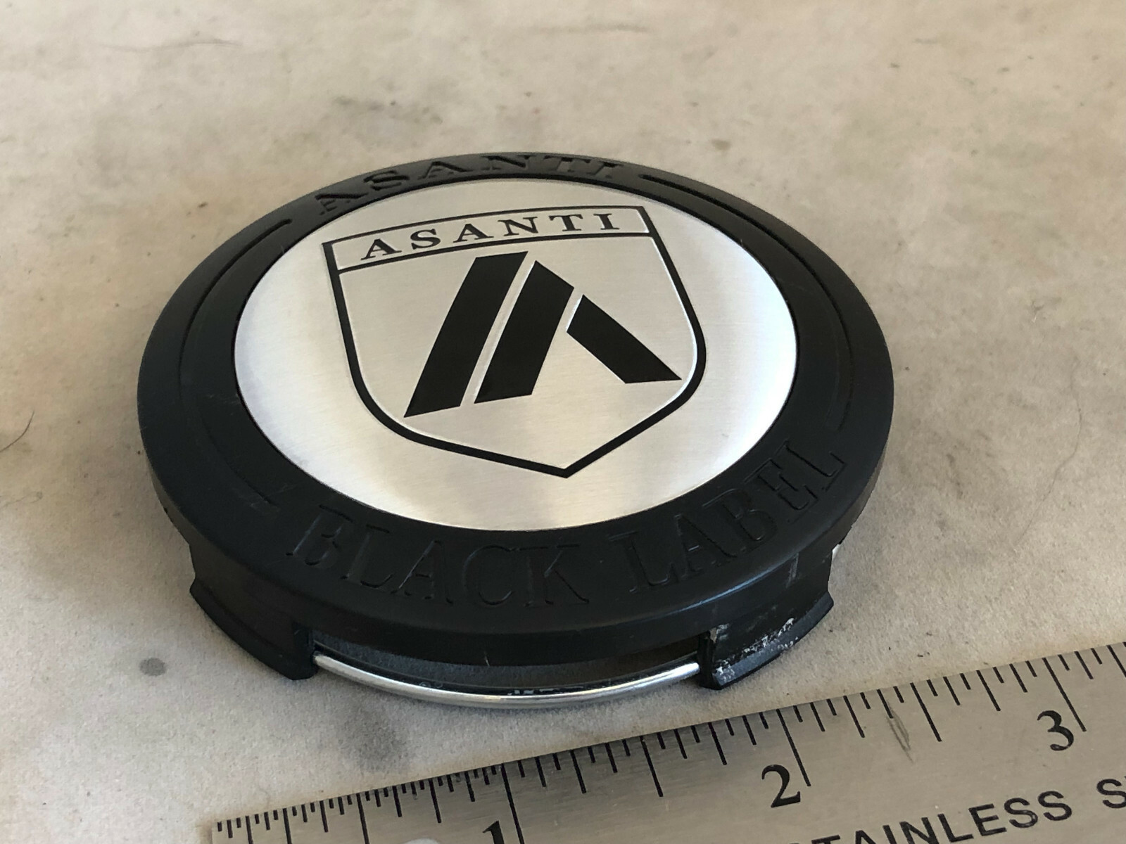 Asanti Matte Black Label Series Custom Wheel Rim Hub Cover Center Cap N ...