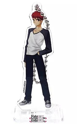 goods Shiro Emiya acrylic mascot "TYPE-MOON Exhibition Fatestay night ...