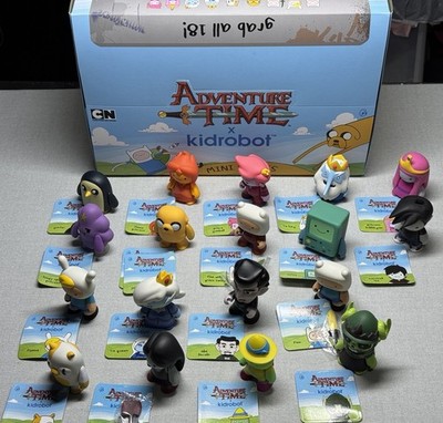 Kidrobot x Adventure Time Series 1 Complete Mini Figure Set w/ Box ...