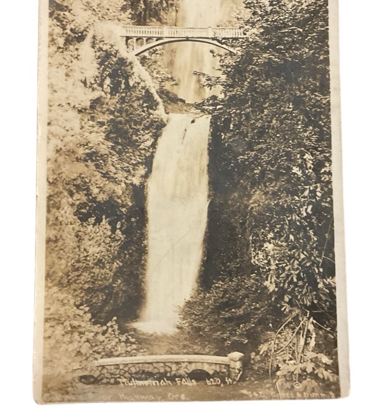 Multnomah Falls Panoramic Photo Columbia River Highway Oregon Cross ...