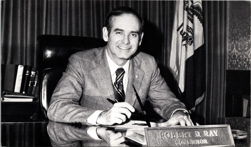 Greetings from Robert D Ray Governor Iowa Postcard | eBay