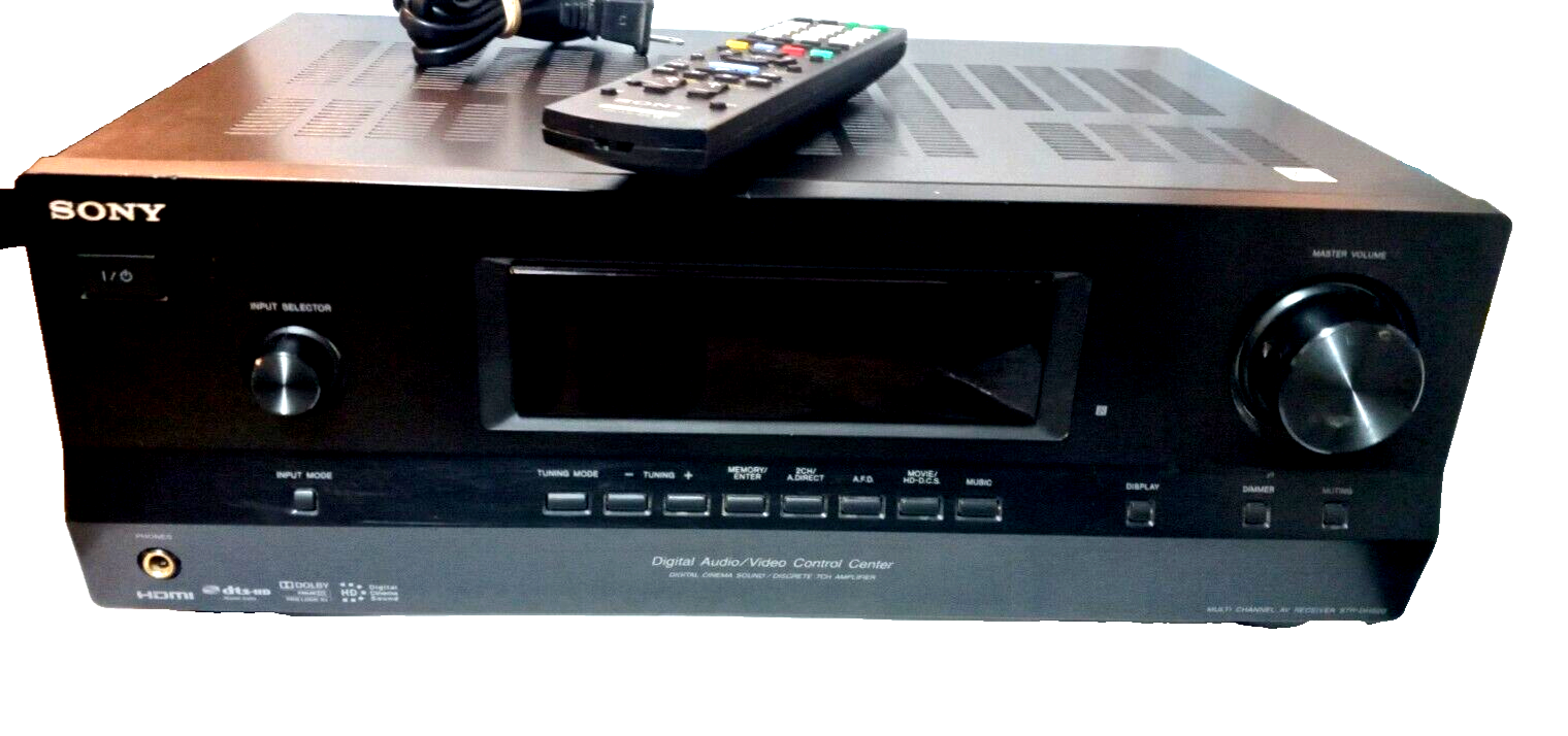 Sony Home Theater Surround Sound Receiver STR-DH520 7.1 Ch HDMI Tested ...