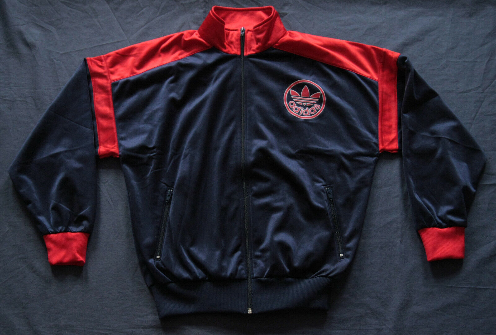 CHAQUETA ADIDAS Vintage Retro TRACKSUIT TOP Oldschool Trainingsjacke ...