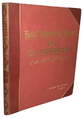 GERALD LODER 1st BARON WAKEHURST COPY, HOUSES & CARVED OAKWORK, FOLIO ...