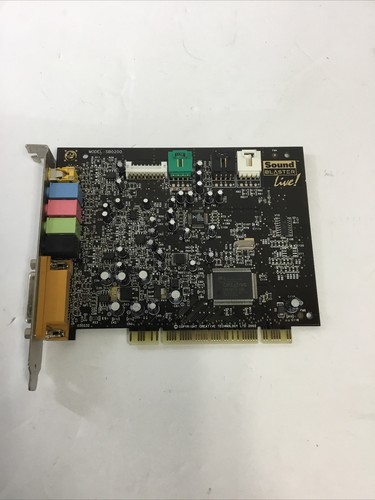 Creative Labs SB Live! PCI Sound Card SB0200 DELL 00R533 | eBay