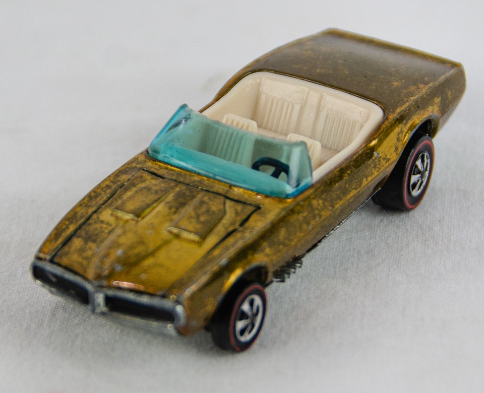 Vintage Hot Wheels 1:64 Scale 1969 Redline Custom Firebird Diecast ...