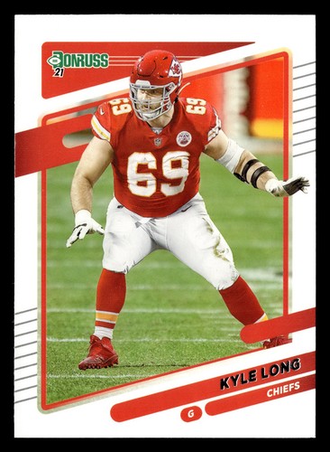 Kyle Long 2021 Donruss #123 Kansas City Chiefs BUY10GET5FREE | eBay