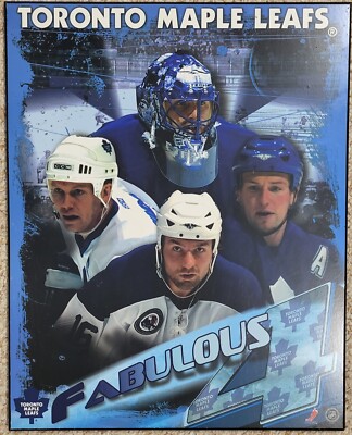 Toronto Maple Leafs Fabulous 4 Framed Poster/Sign (20"x16") - Mats ...