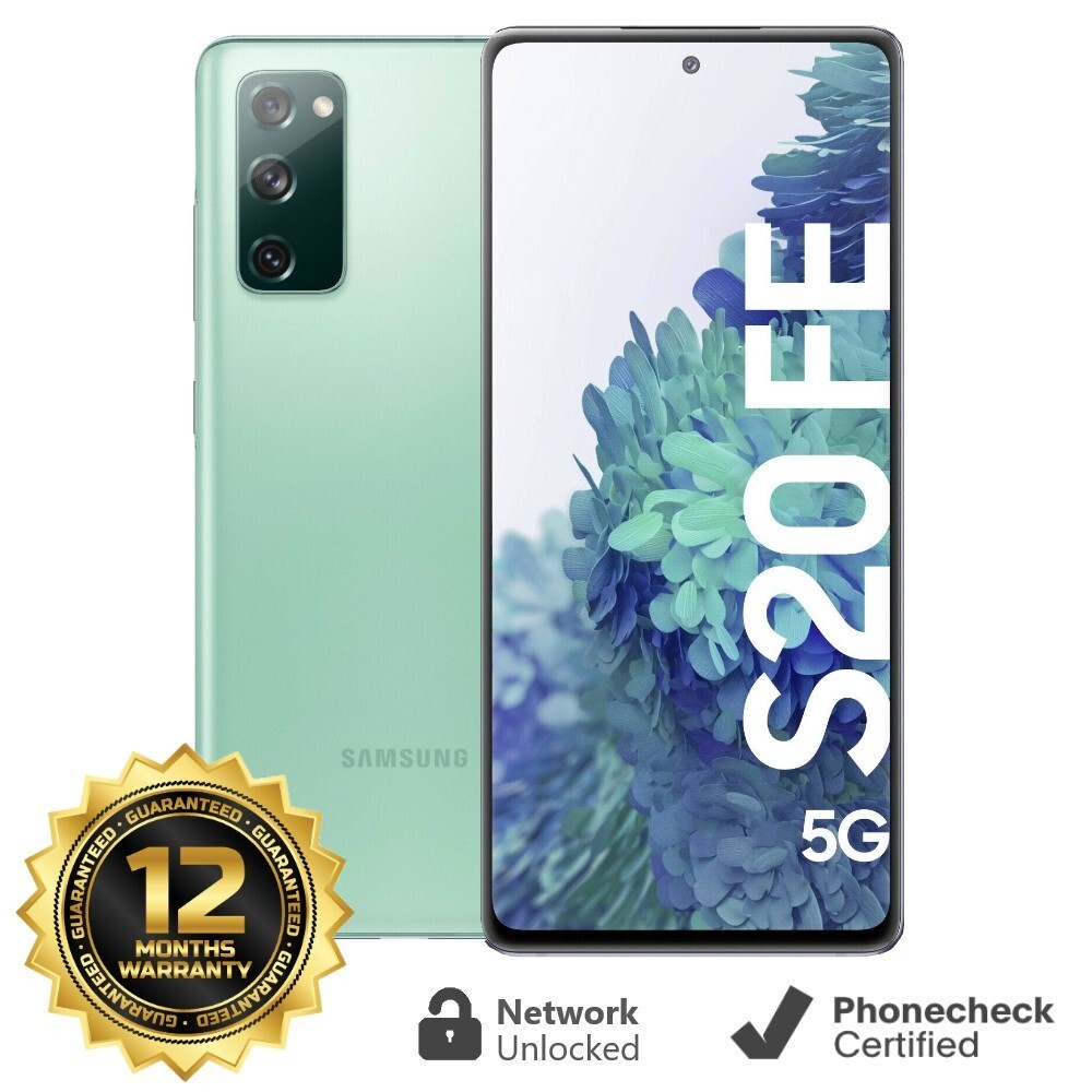 Samsung Galaxy S20 FE 5G SM-G781U - 128GB - Green - Unlocked T-Mobile AT&T