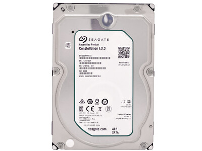 Seagate ES.3 4TB 7200RPM SATA 6Gb/s 3.5" Enterprise Hard Drive ...