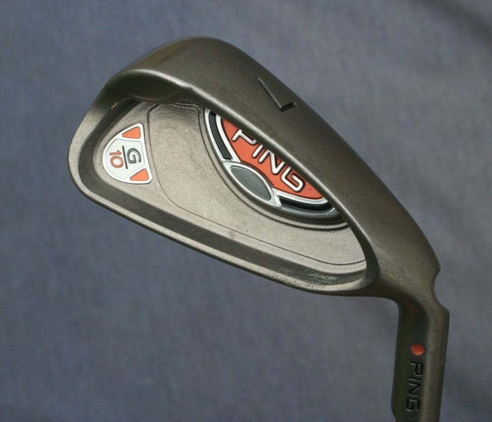 Ping G10 # 7 Iron Original Graphite Shaft Brown Lie Angle | eBay