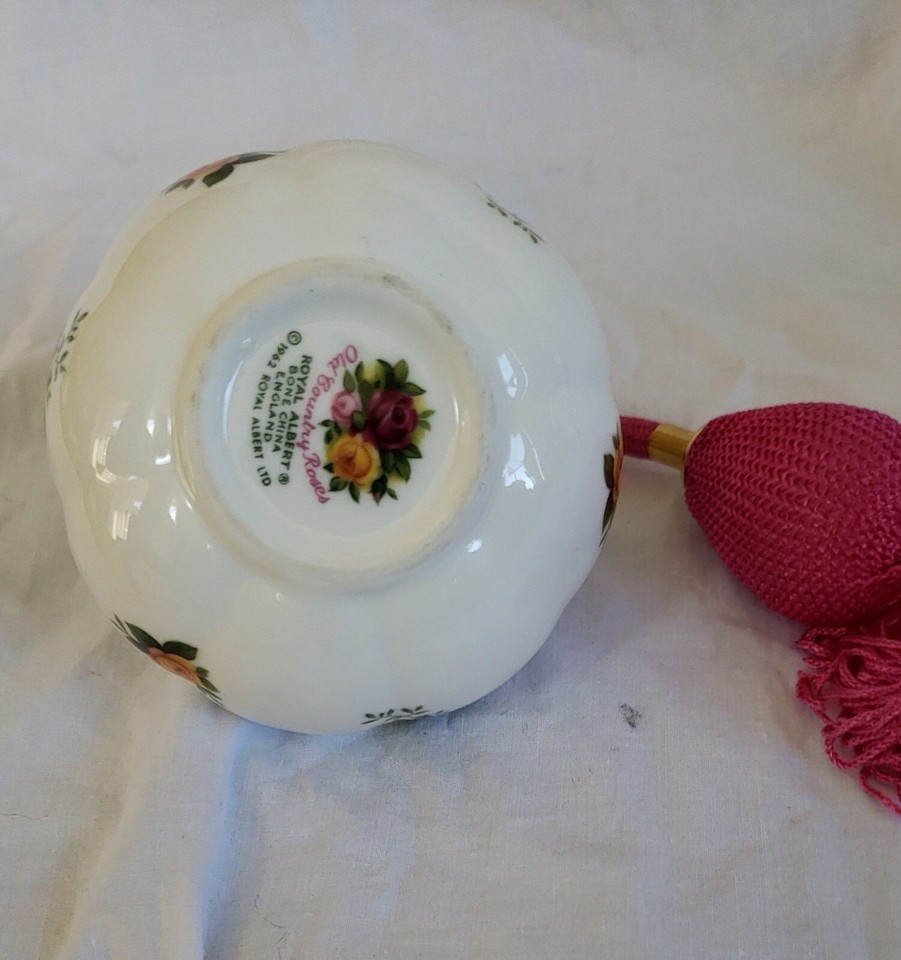 ROYAL ALBERT OLD COUNTRY ROSES PERFUME BOTTLE ATOMIZER England | eBay
