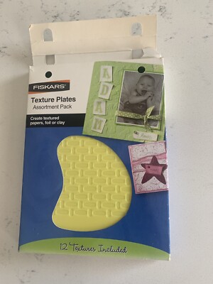 Fiskars Texture Plates | eBay