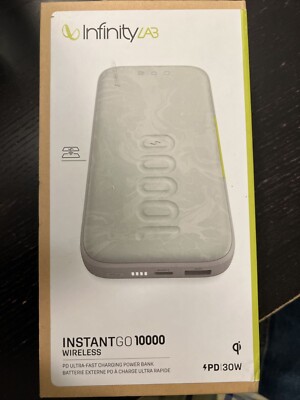 Infinity LAB INSTANTGO 10000 Wireless PD Ultra-Fast Charging Power Bank ...