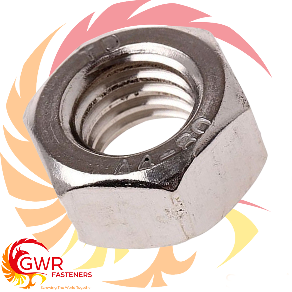 M4 M5 M6 M8 M10 M12 A2 STAINLESS STEEL HEX LEFT HAND THREAD HEXAGON ...