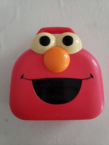 Sesame Street Elmo Giggle Doctor Medical Kit Carry Case & Instrument ...