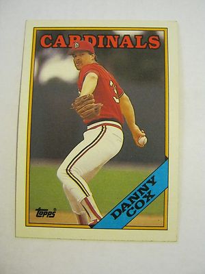 1988 Topps #59 Danny Cox Baseball Card (GS23-27) | eBay