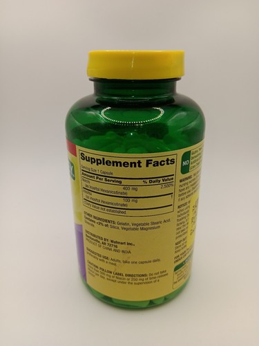 Spring Valley Niacin 500 Mg-240 Capsules-Metabolism Support | eBay