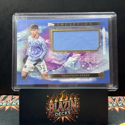 2025 Topps MLS Inception #IRJR-JS Jonathan Shore Blue Rookie Jumbo ...
