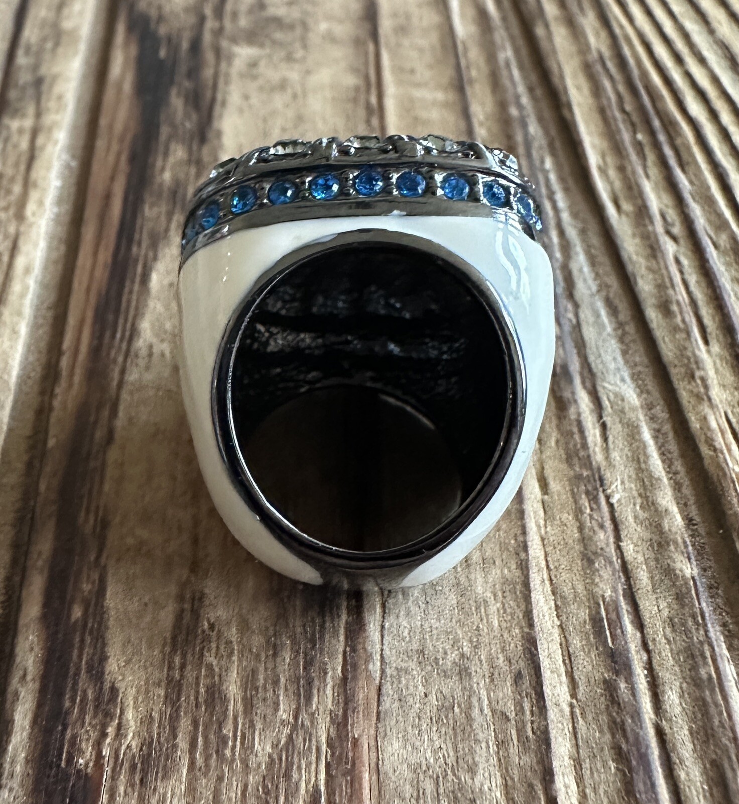 VINTAGE DESIGNER PRINCESS AMANDA BORGHESE SIGNET RING… - Gem