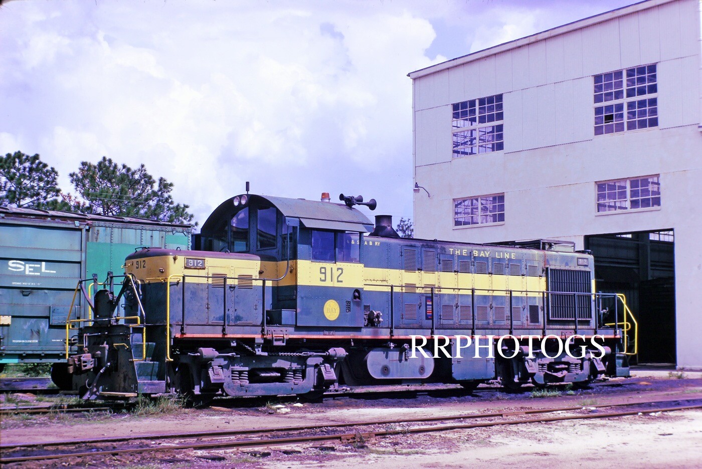 RAILROAD PRINT ATLANTA & St ANDREWS BAY ASAB ALCO RS-1 LOCO #912 | eBay