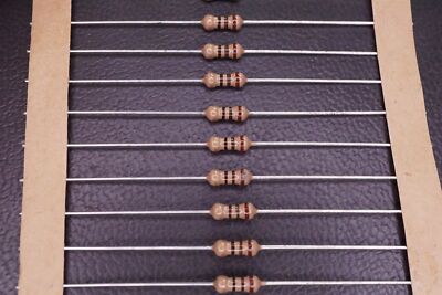 Lot of 200 CF14JT10R0 Stackpole Carbon Film Resistor 10 Ohm 1/4W 250mW ...