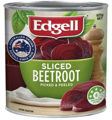Edgell Sliced Beetroot 825g | eBay Australia