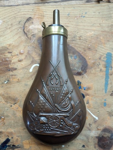 W5083 Army Powder Flask Colt 2nd Generation-Not Dixon | eBay