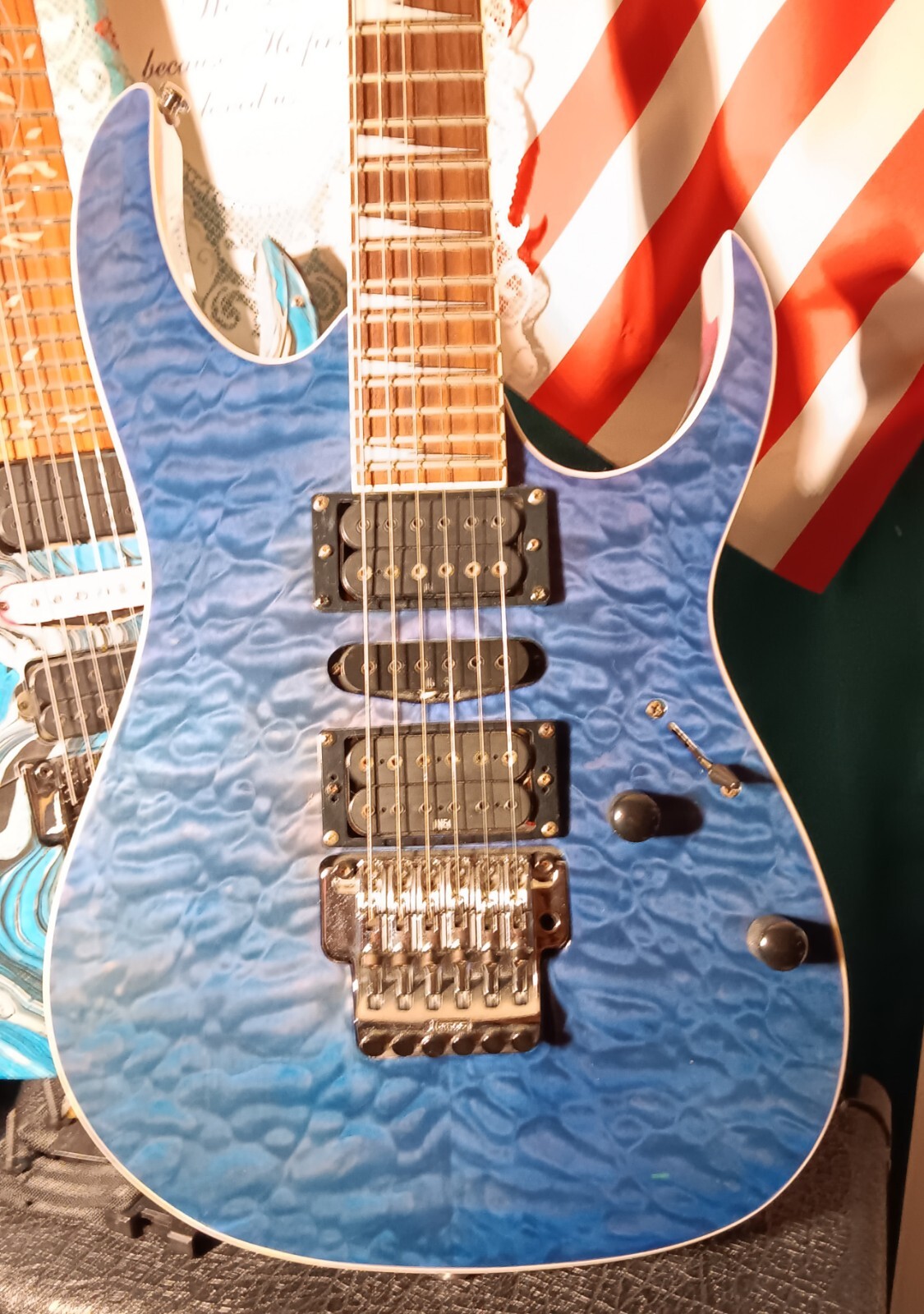 Ibanez RG4EX1 Electric Guitar with Quilted Maple Top | eBay