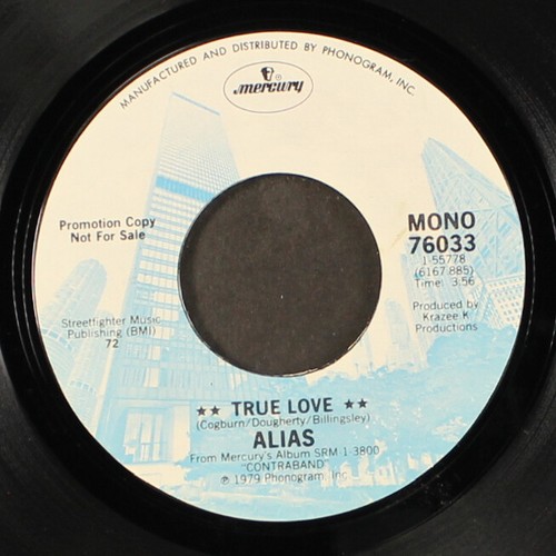 ALIAS: true love MERCURY 7" Single 45 RPM | eBay
