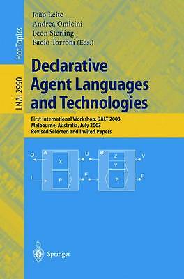 Declarative Agent Languages and Technologies: First International ...
