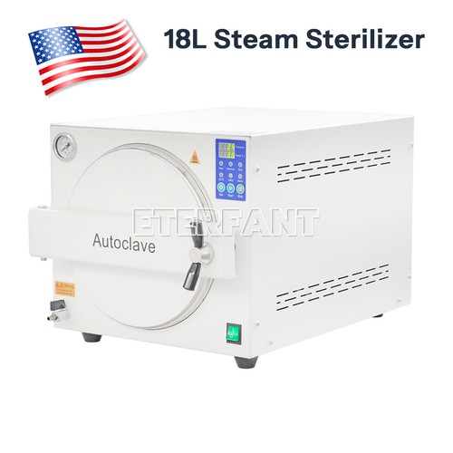 18L Dental Autoclave Steam Sterilizer High Temperature Medical ...