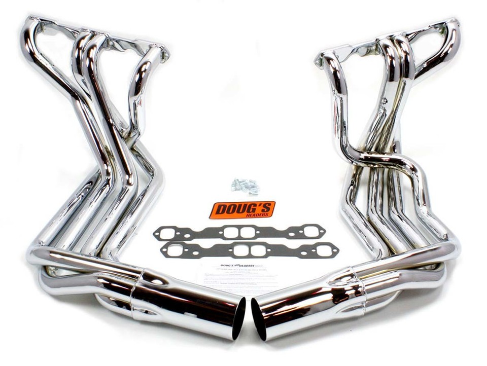 SBC Side Mount Headers - Chrome - 63-82 Vette | eBay