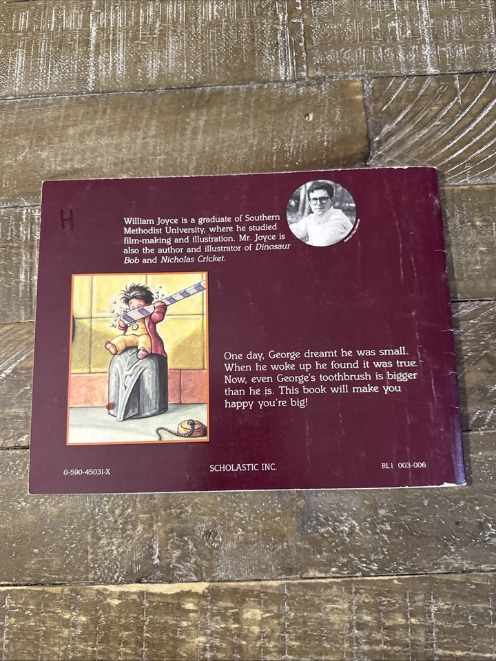 George Shrinks Paperback Book | eBay