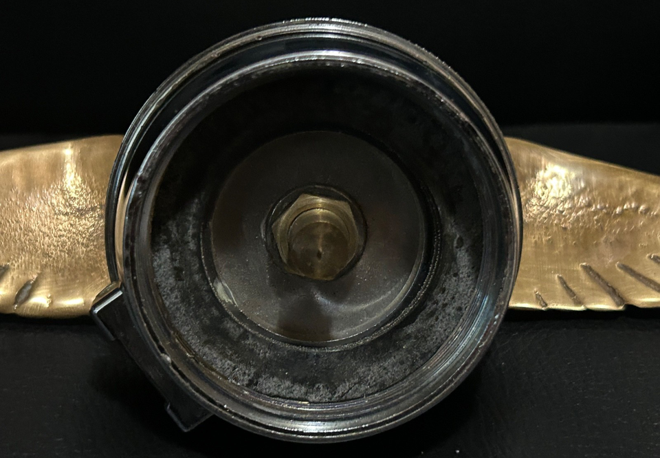 Model A FORD Vintage Antique WING Radiator Cap Motometer Hood Ornament ...