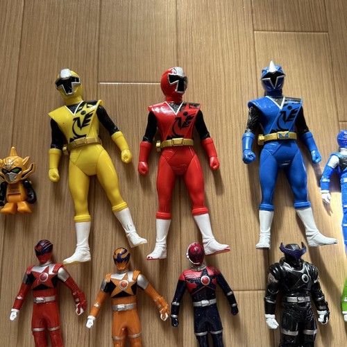 Power Rangers Super Sentai Soft Vinyl Figure Lot 16 Figures | eBay