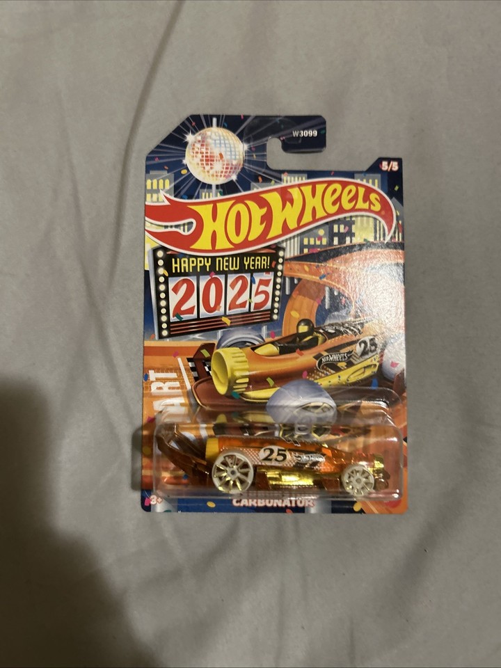 Brand New Hot Wheels Christmas Holiday Set 2025 Happy New Year Full set ...