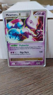 MEWTWO LV. X Legends Awakened POKEMON Holo Level Up 2008 Trading Card ...
