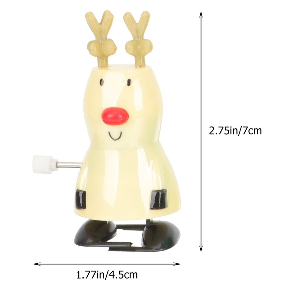 4Pcs Funny Wind Up Toys Christmas Themed Wind-up Toys Xmas Party Prank ...