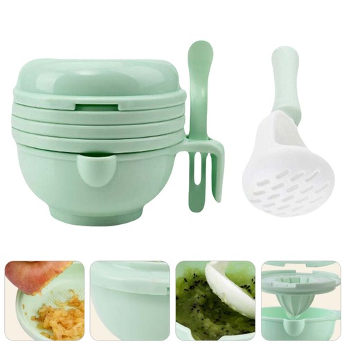 Baby Food Grinder Manual Grinding Bowl Multi-function Tool Toddler | eBay