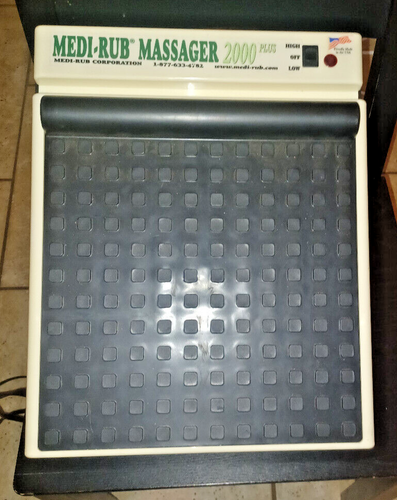 Medi-Rub Massager 2000 Plus MediRub +2-Speed Foot Massager MR-3F USA | eBay