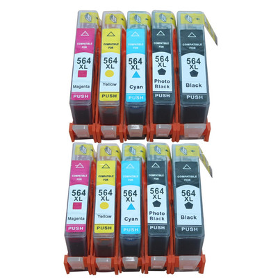10 INK 564 XL for HP 564XL OfficeJet 4610 4620 4622 Deskjet3070a 3520 ...