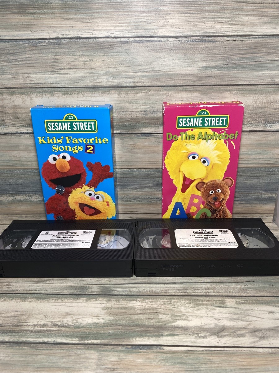 Sesame Street Learning To Share Vhs Ebay