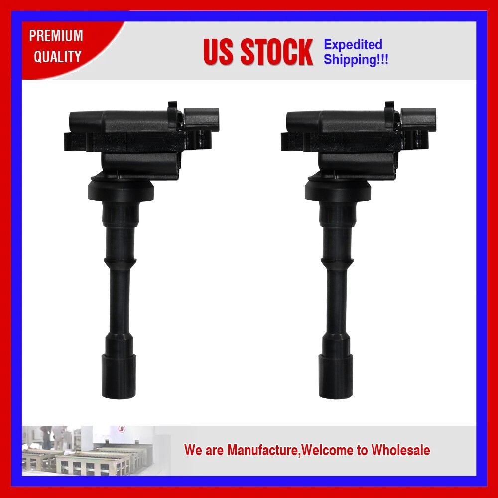 2pc Ignition Coil For Mitsubishi Mirage Lancer Space Star 1.6L 1.3L ...
